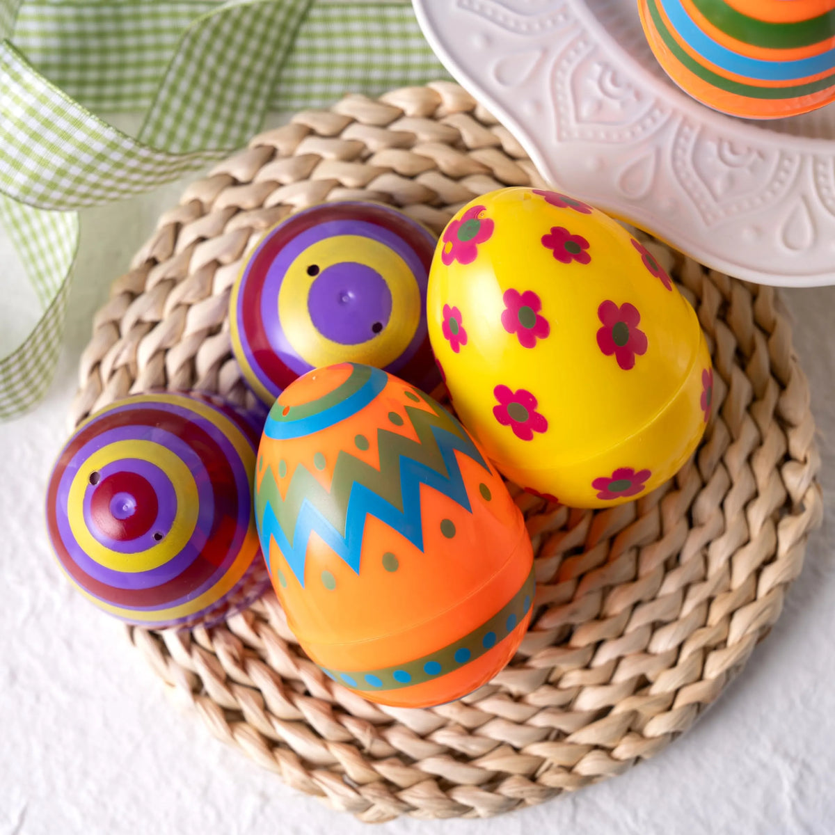 pastel easter eggs fillable