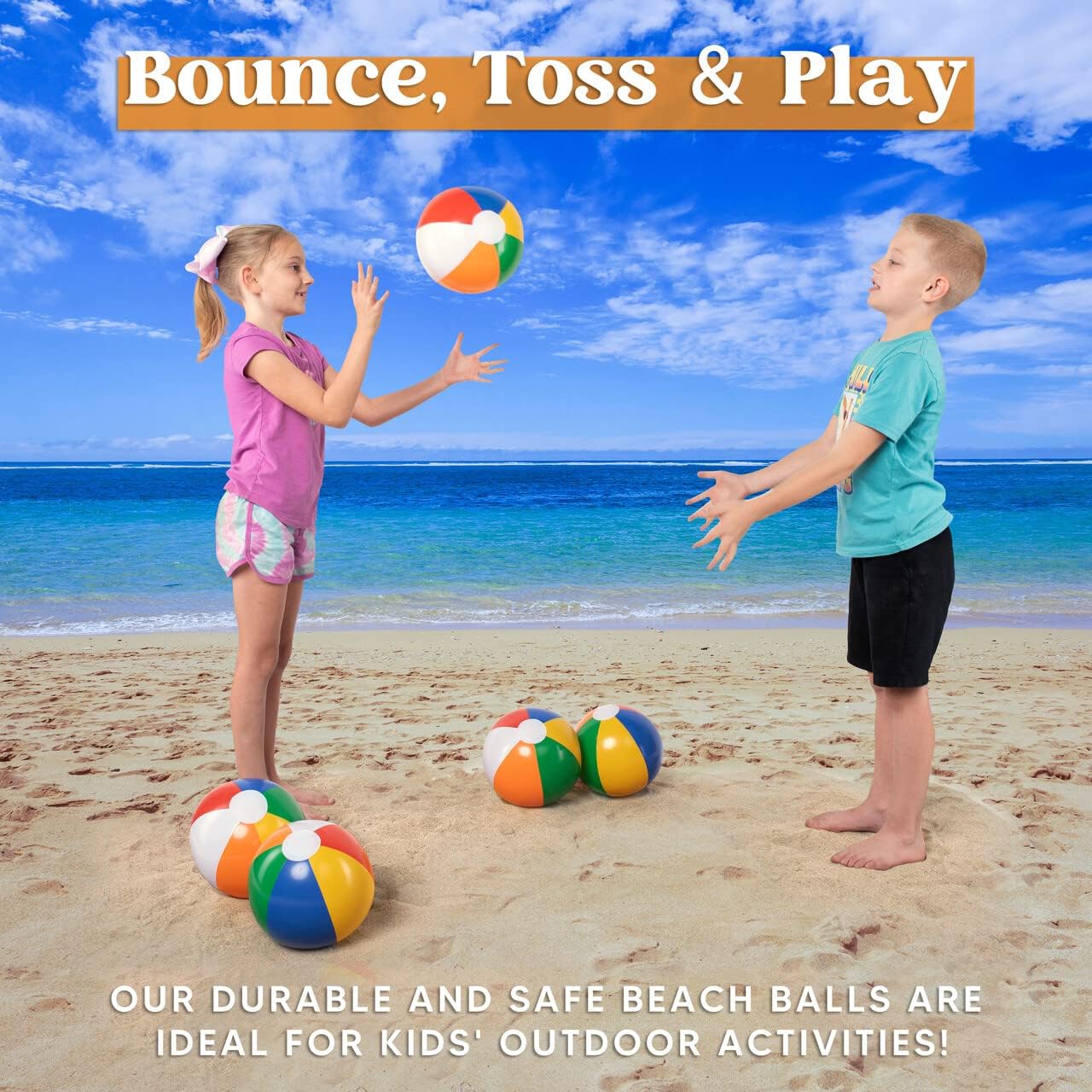 Sloosh - Beach Balls Combo, 18 Pcs