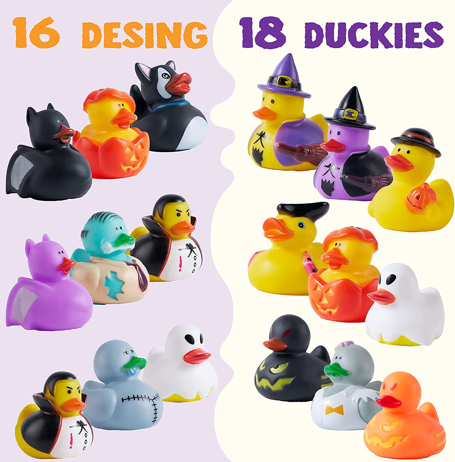 Assorted Rubber Ducks