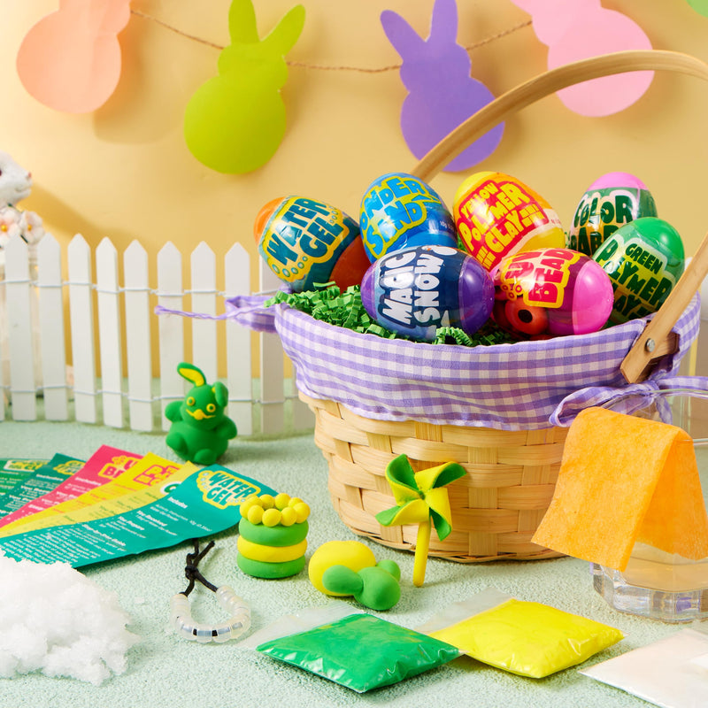 8 Pcs Prefilled Easter Science Experiment Eggs STEM Activity Kit for ...