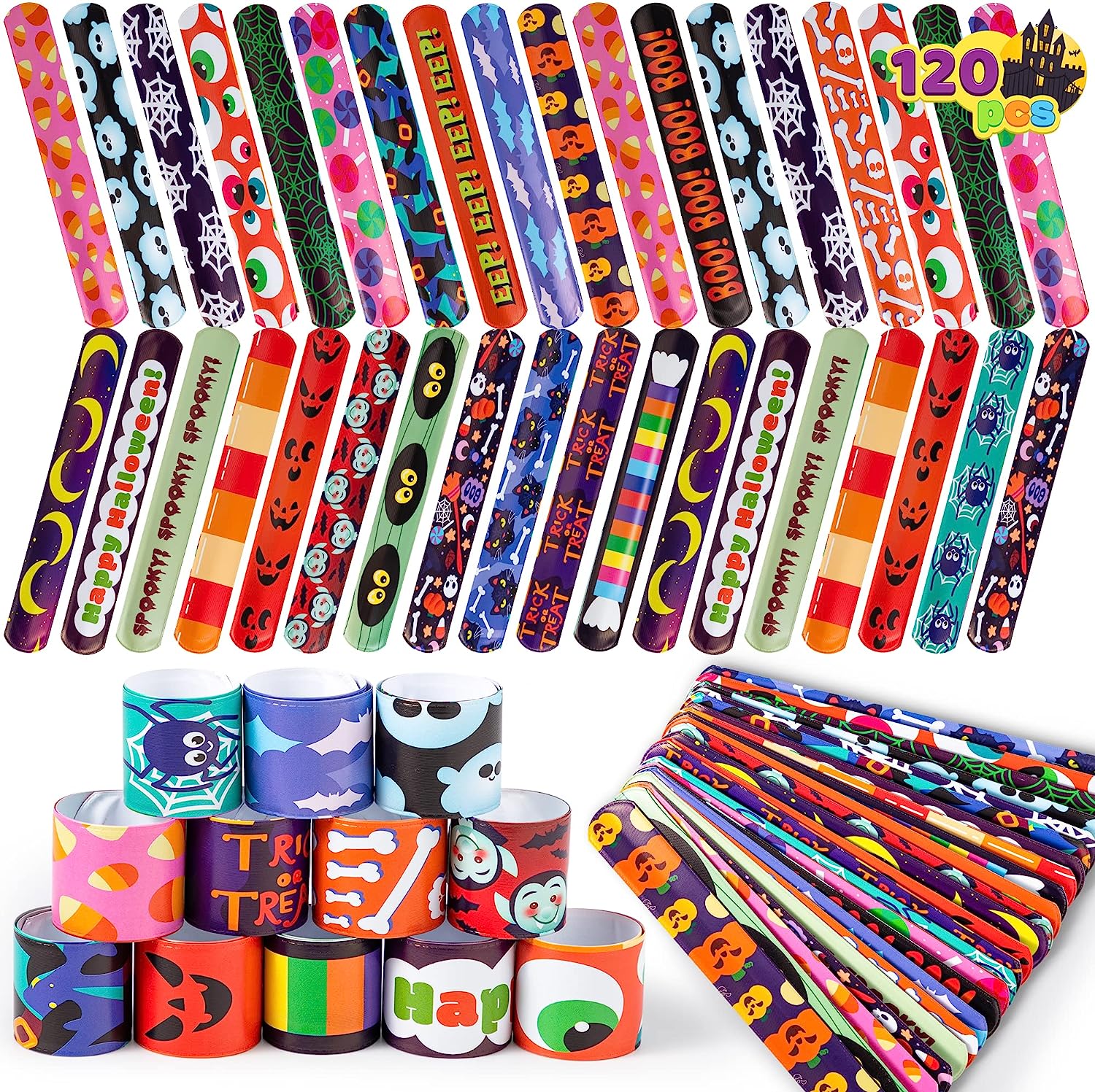 JOYIN | Halloween Slap Bracelets