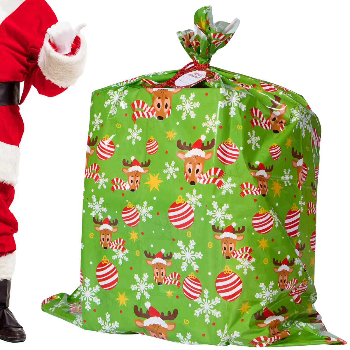 Extra Large Christmas Gift Bag 44in x36in for Xmas Presents