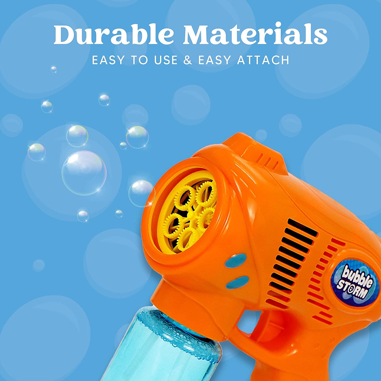 3 Bubble Gun Blasters (blue Green Orange) - Joyin