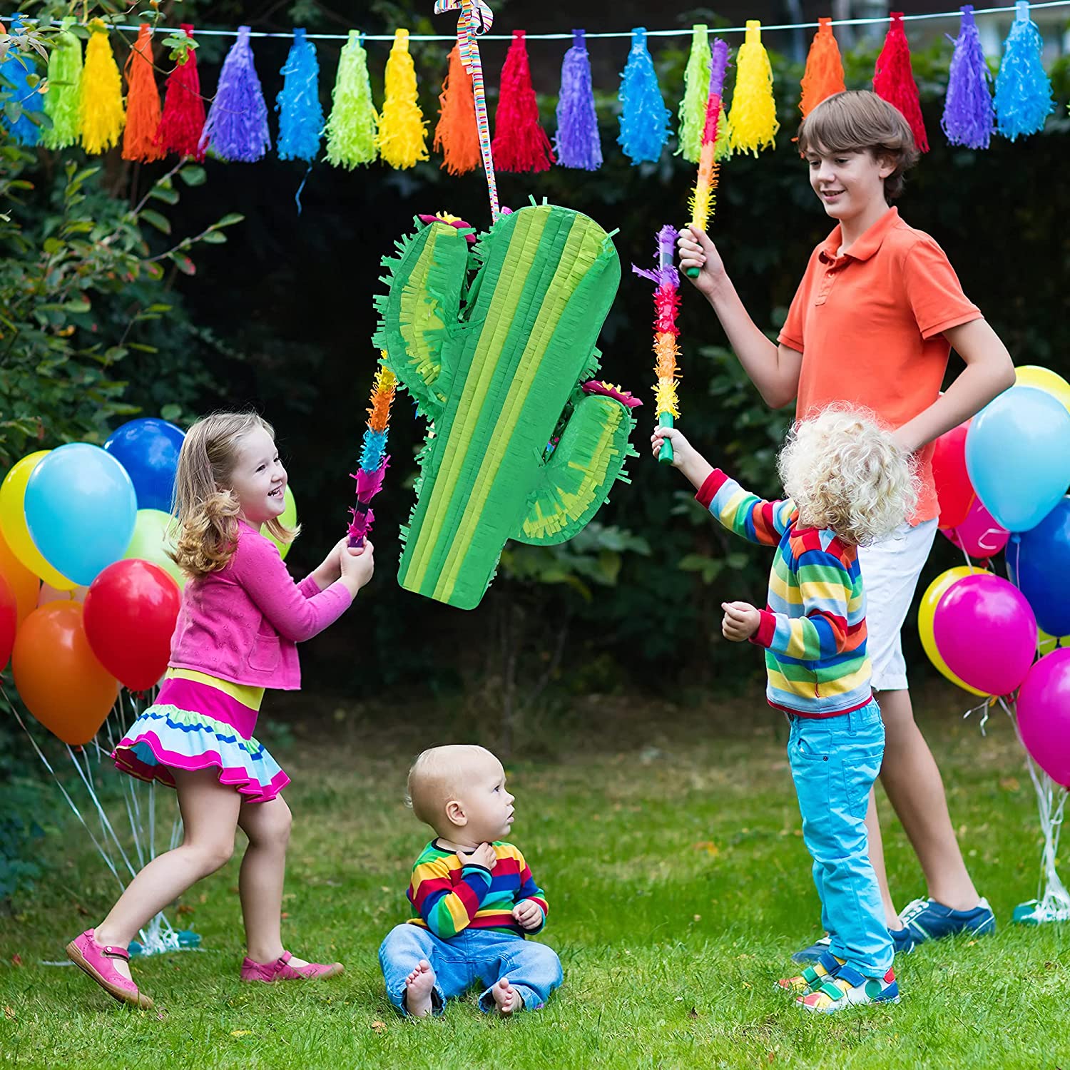 Cinco De Mayo Cactus Piñata - JOYIN