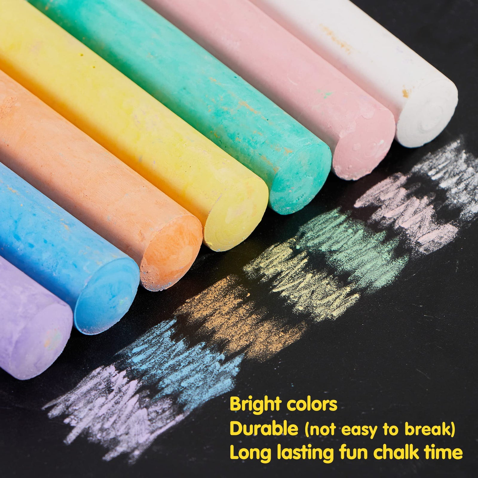 Joyin | Washable Sidewalk Jumbo Chalk Set