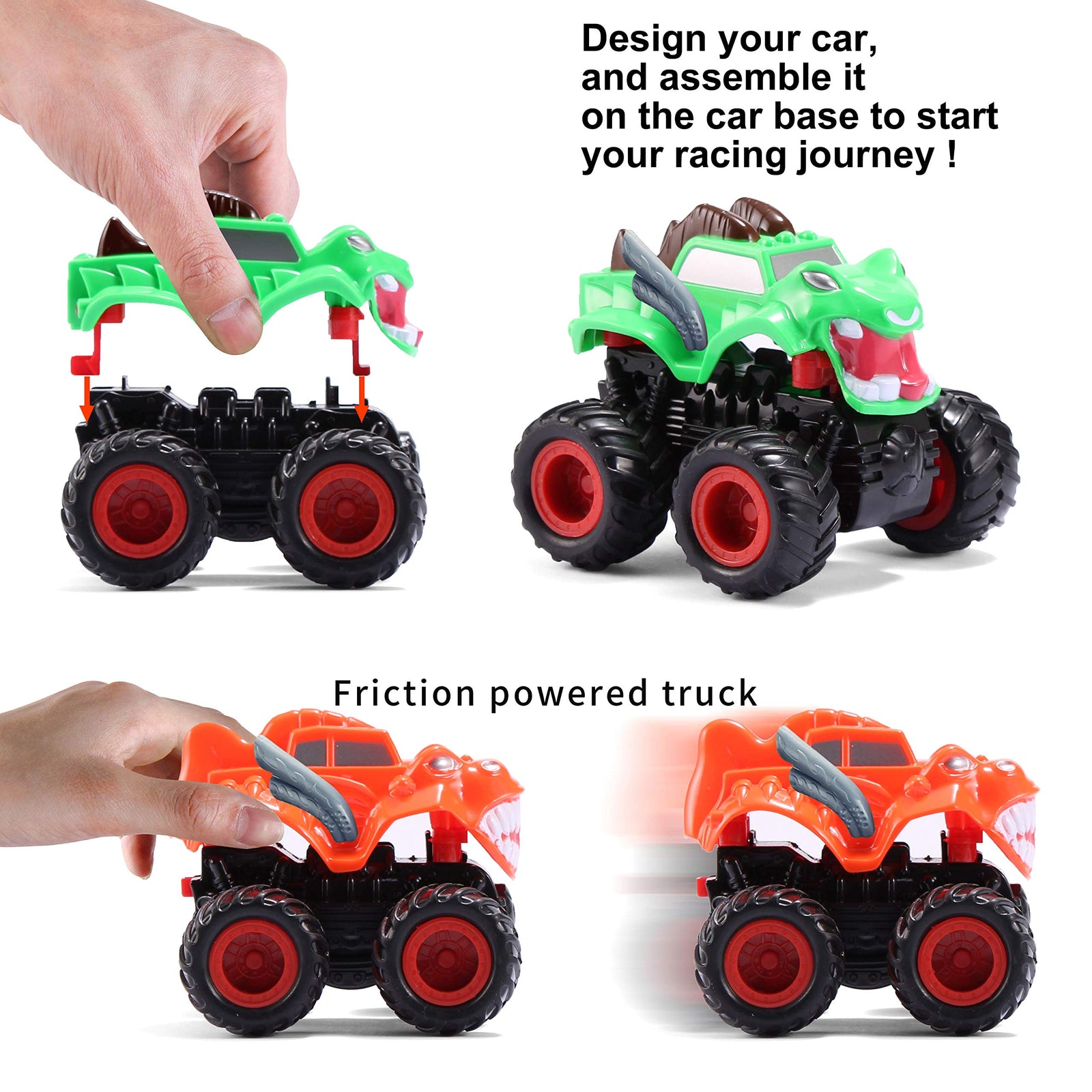 Build & Paint Your Own Monster Car